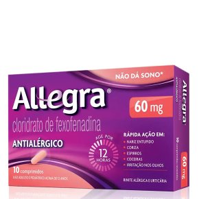 ALLEGRA 60MG 10 COMPRIMIDOS REVESTIDOS