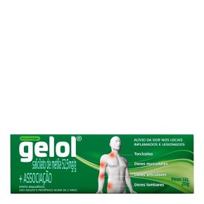 GELOL GEL ANALGÉSICO TÓPICO POMADA 20G